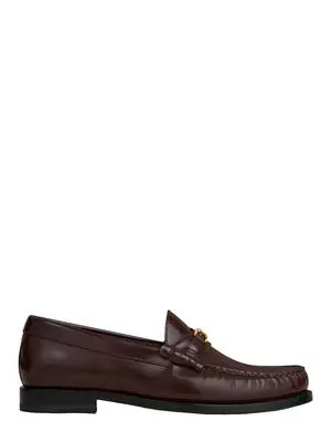 Celine Moccasin Triomphe Luco - Brown