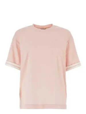 Burberry Oversized Cotton T-shirt - Pink