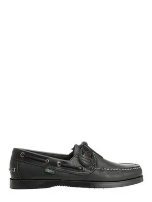 Paraboot Barth Boat Moccasin - Black