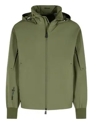 Moncler Tesso Polyamide Blend Jacket - Green