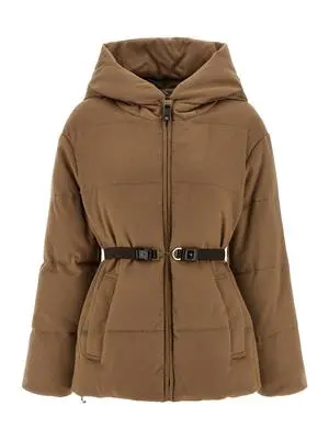 Max Mara Mtccrona Down Jacket - Brown