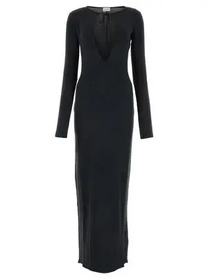 Magda Butrym Abito" Silk Dress - Multicolor