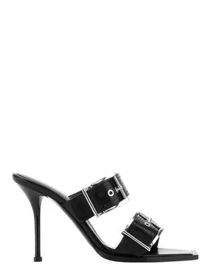 Alexander McQueen Buckled Heeled Sandals - Multicolor