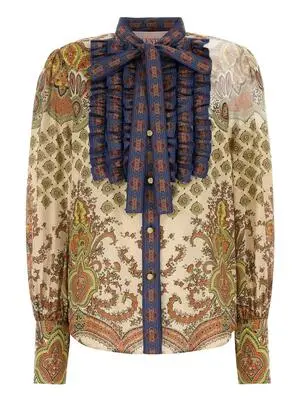 VALENTINO Valentino Garavani Printed Muslin Shirt