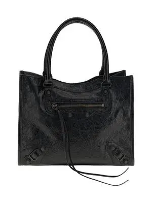 Balenciaga Le City Tote Mini Handbag - Black