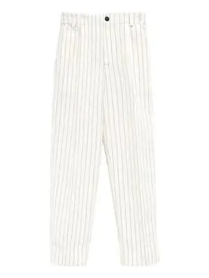 Jacquemus Le Pantalon Croisiere Trousers - White