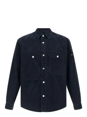 Stone Island Corduroy Shirt - Blue