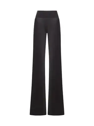 Rick Owens Silk Bias Trousers - Black