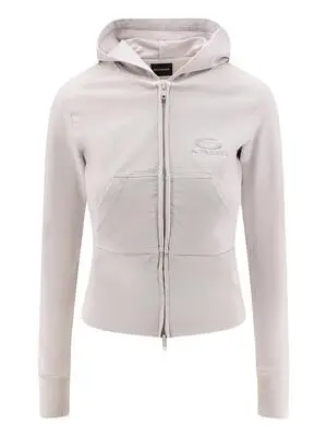 Balenciaga Cotton Hooded Sweatshirt - Multicolor