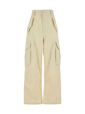 Bottega Veneta Cotton Blend Cargo Pant - Brown