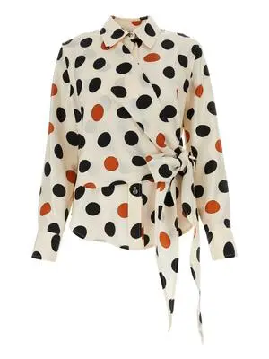 Bottega Veneta Printed Silk Shirt - Multicolor