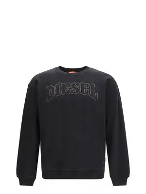 DIESEL® S-norm-v10 Sweatshirt - Black