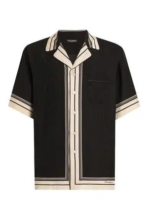 Dolce & Gabbana Hawaii Shirt - Black