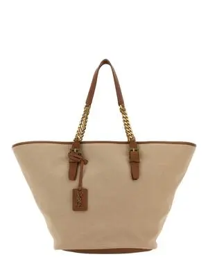 Saint Laurent Panier Shopping Bag - Brown