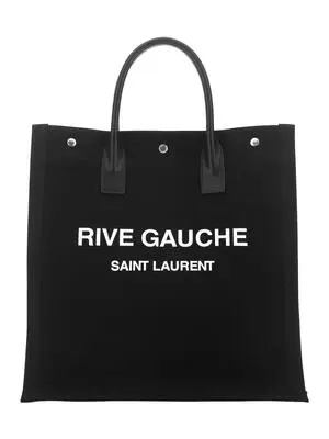 Saint Laurent Rive Gauche Shopping Bag - Black