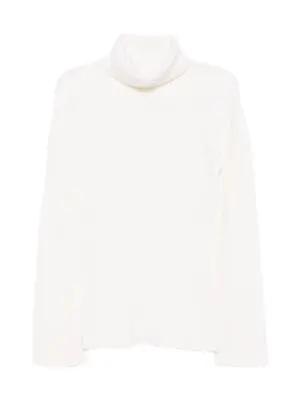 TOTÊME TOTEME Wool Jersey Turtleneck Sweater