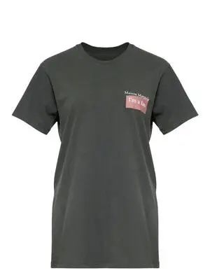 MAISON MARGIELA T-shirt With Print - Gray