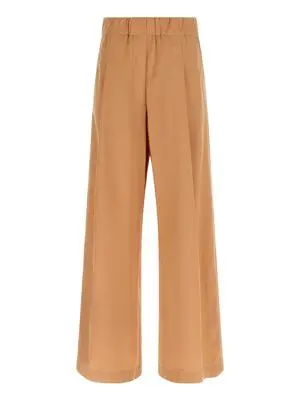 Dries Van Noten Pila Wide Leg Cotton Pants - Pink