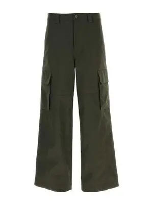 Valentino Garavani Polyester Blend Cargo Pants - Green