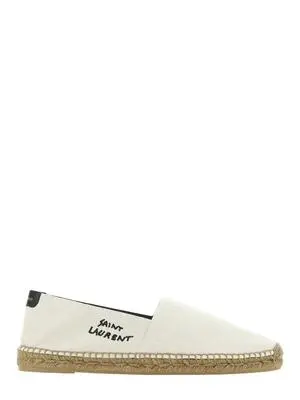 Saint Laurent Espadrille Flats - Multicolor
