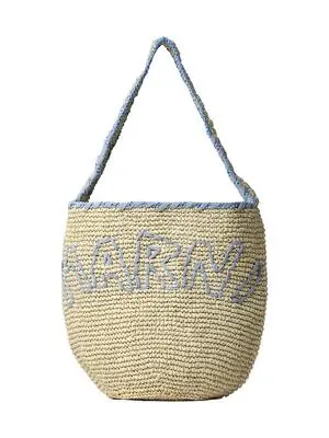 Marni Woven Raffia Hobo Bag - Multicolor