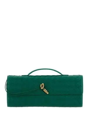 Bottega Veneta BOTTEGA VENETA Andiamo Clutch With Intrecciato Craftsmanship Multicolor