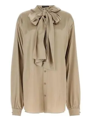 BALENCIAGA Balenciaga Oversize Satin Shirt