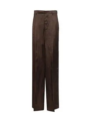 RICK OWENS RICK OWENS Tailored Firebanks Cupro Pants