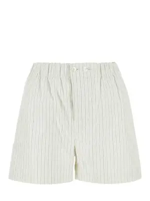 Bottega Veneta Printed Leather Shorts - Multicolor