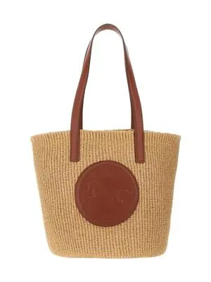 Chloé CHLOE Large Horse Medal Bag Cream