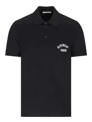Givenchy Logo Polo - Blue