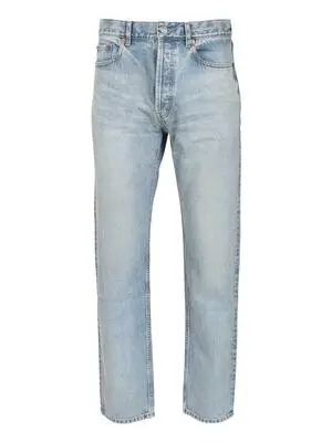 Saint Laurent Mick Long Jeans - Blue