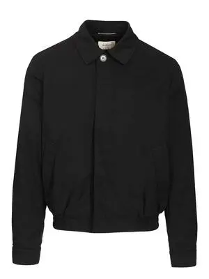 Saint Laurent Cassandre Short Jacket - Black