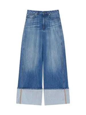Givenchy Cuffed Jeans - Blue