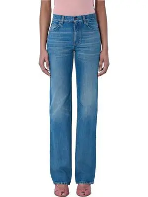 Chloé Straight-leg Denim Jeans - Blue