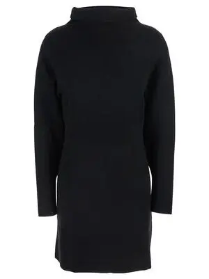 P.a.r.o.s.h Wool And Cashmere Turtleneck Midi Dress - Multicolor