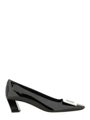 ROGER VIVIER Belle Vivier Pumps With Buckle Detail - Black
