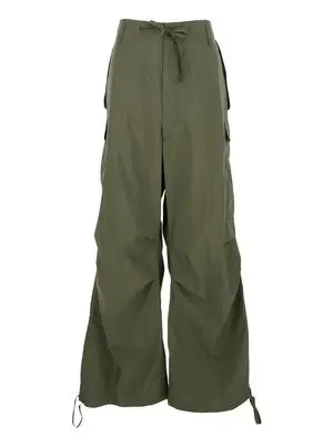 P.a.r.o.s.h Cargo Pants With Drawstring Waist - Green