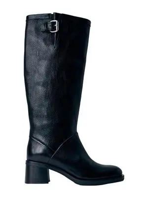 Our Legacy Knee-high Leather Boots - Black