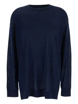 P.a.r.o.s.h P.A.R.O.S.H. Wool And Silk Blend Crewneck Sweater Multicolor