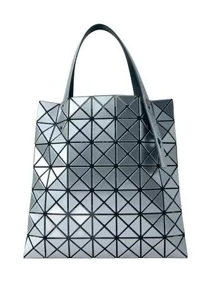 Issey Miyake Geometric Paneled Tote Bag - Gray