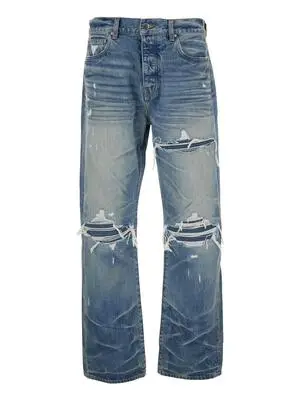 Amiri Distressed Denim Jeans - Multicolor