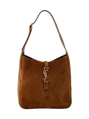 Saint Laurent Le 5 À 7 Suede Shoulder Bag - Multicolor
