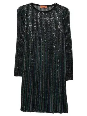 Missoni Decorated Striped Dress - Multicolor