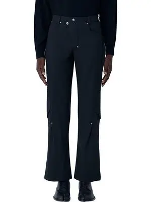 KIKO KOSTADINOV Kraner Wool Blend Pants - Black