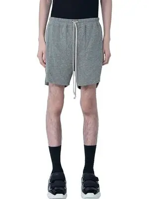 Rick Owens Elasticated Waist Jersey Shorts - Gray