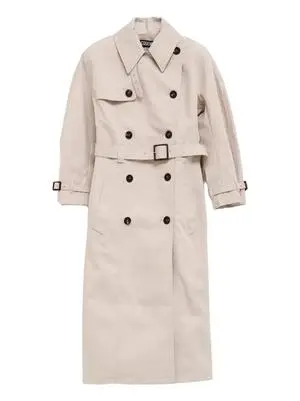 Jacquemus Double-breasted Trench Coat - White