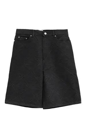 Casablanca Floral Shorts - Black