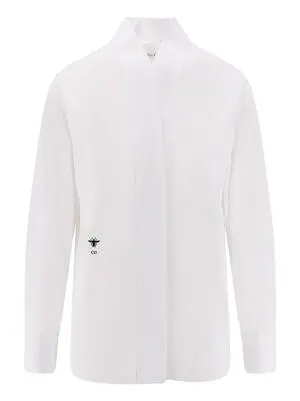 Dior DIOR Cotton Shirt With Embroidery Multicolor