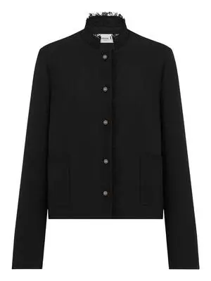 Dior Wool And Silk Blazer - Multicolor
